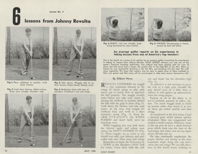 6 lessons from Johnny Revolta | Golf Digest | JULY 1954