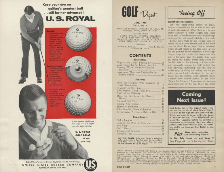 Coming Next issue! | Golf Digest | JUNE 1955
