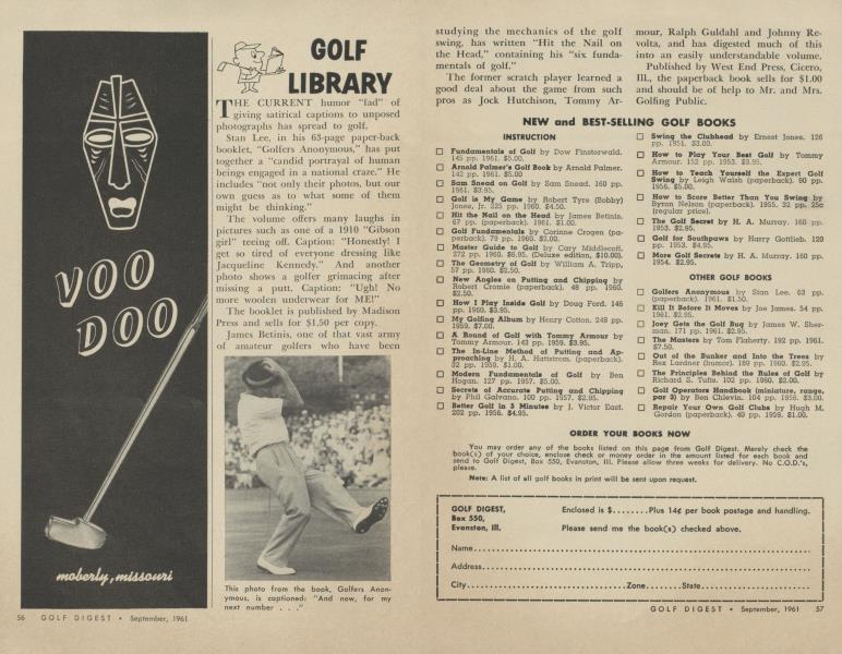 GOLF LIBRARY | Golf Digest | SEPTEMBER 1961