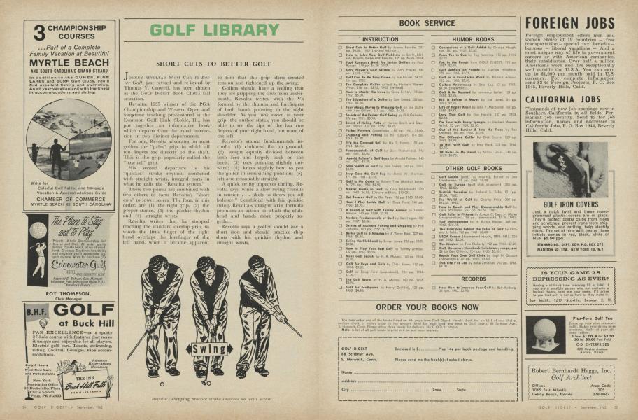GOLF LIBRARY | Golf Digest | SEPTEMBER 1963
