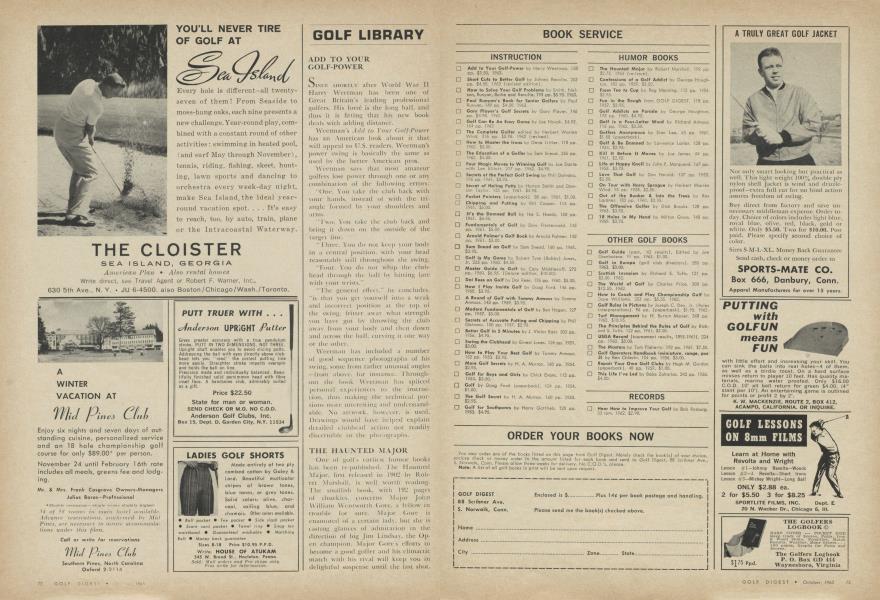 GOLF LIBRARY | Golf Digest | OCTOBER 1963