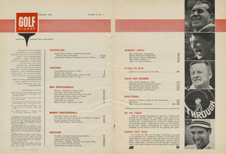 COMING NEXT ISSUE | Golf Digest | FEBRUARY 1964