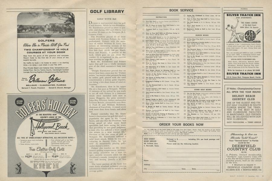 GOLF WITH IKE | Golf Digest | DECEMBER 1964