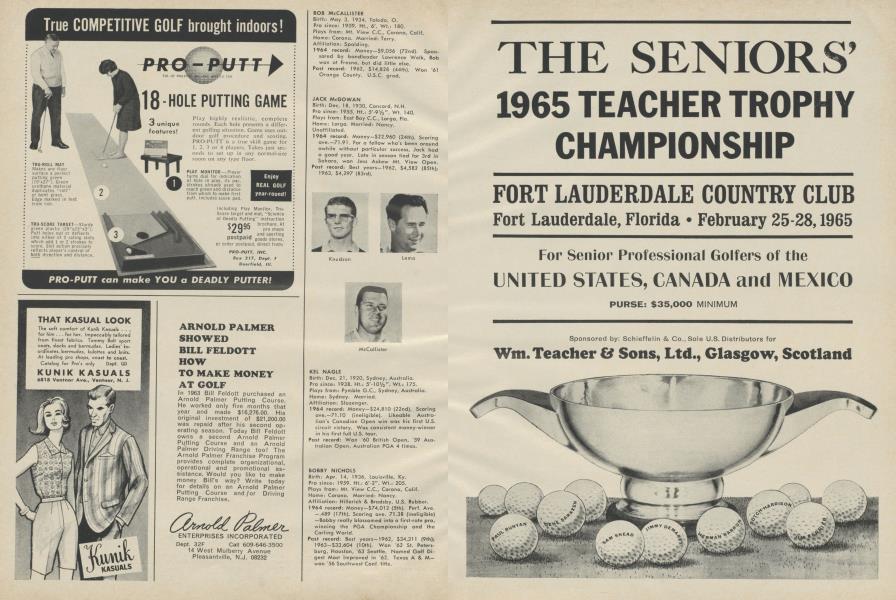FORT LAUDERDALE COUNTRY CLUB | Golf Digest | FEBRUARY 1965