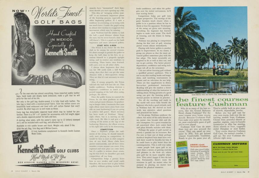 Kenneth Smith Golf Clubs | Golf Digest | MARCH 1966