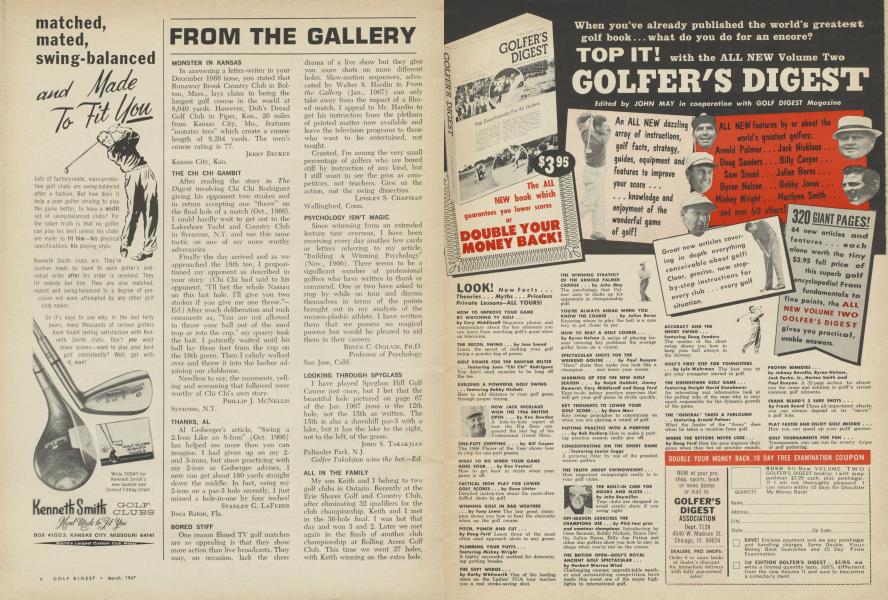 Kenneth Smith GOLF CLUBS | Golf Digest | MARCH 1967