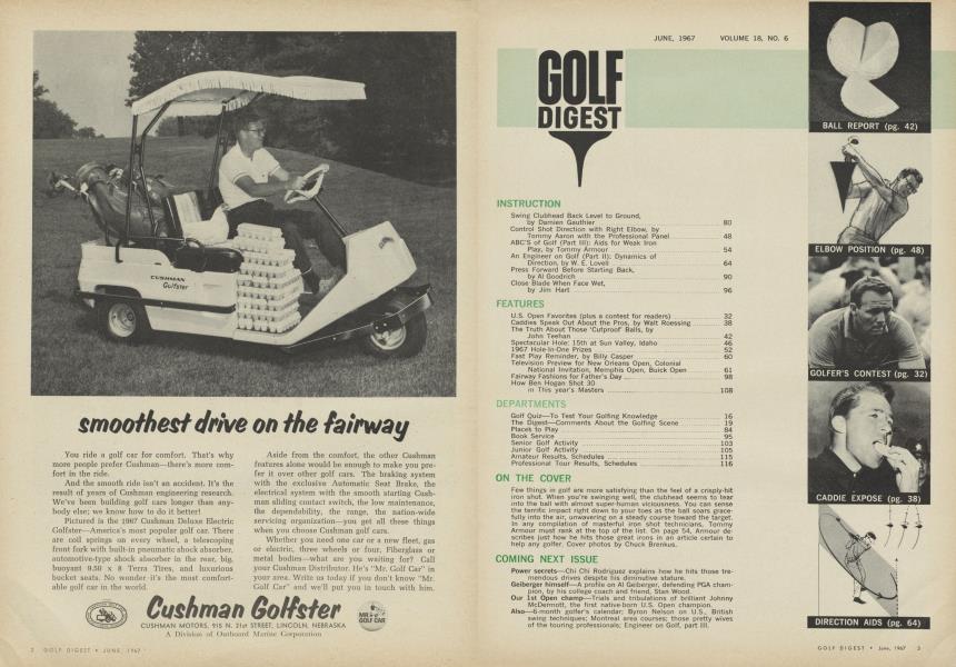 GOLF DIGEST | Golf Digest | JUNE 1967