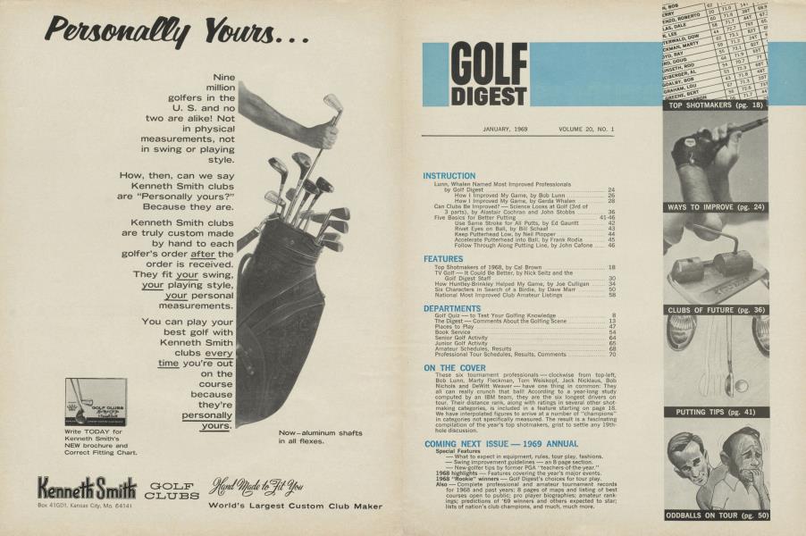 GOLF DIGEST | Golf Digest | JANAURY 1969