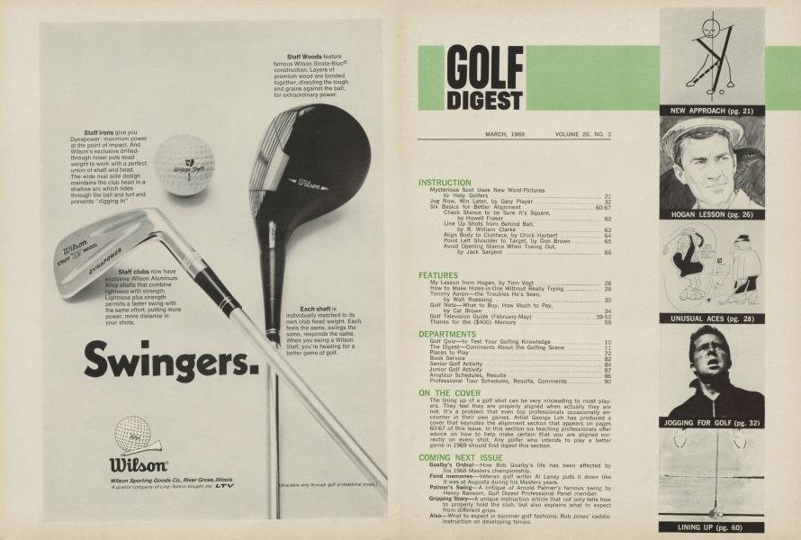 COMING NEXT ISSUE | Golf Digest | MARCH 1969