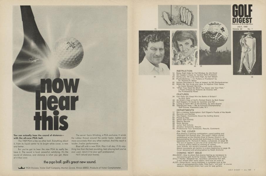 COMING NEXT ISSUE | Golf Digest | JULY 1969