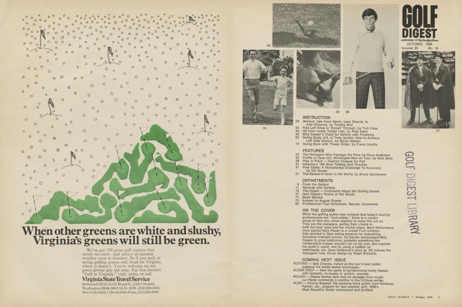 COMING NEXT ISSUE | Golf Digest | OCTOBER 1969