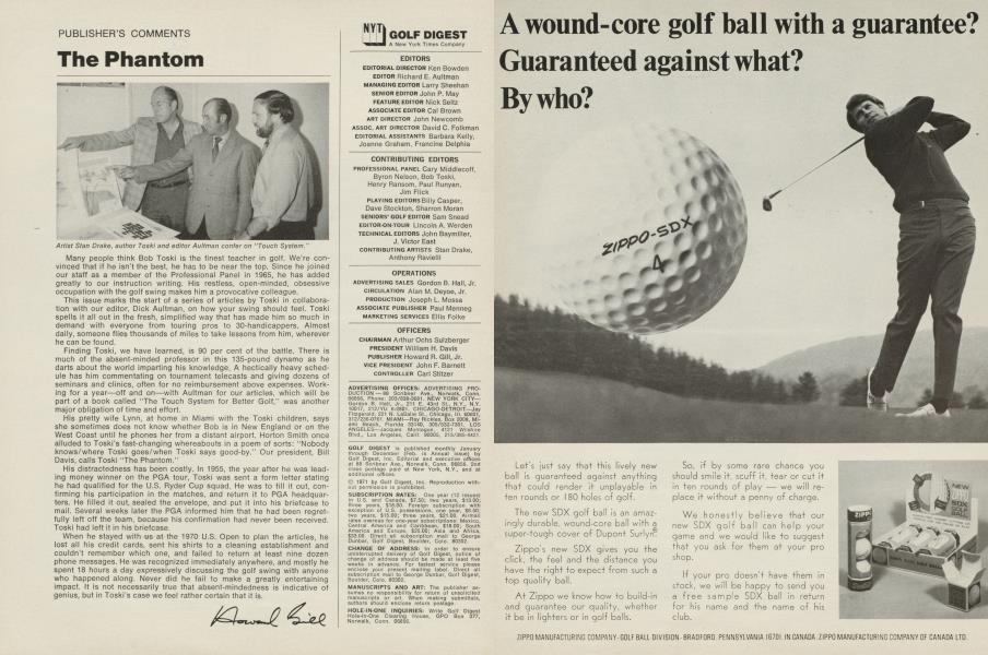 The Phantom | Golf Digest | JULY 1971