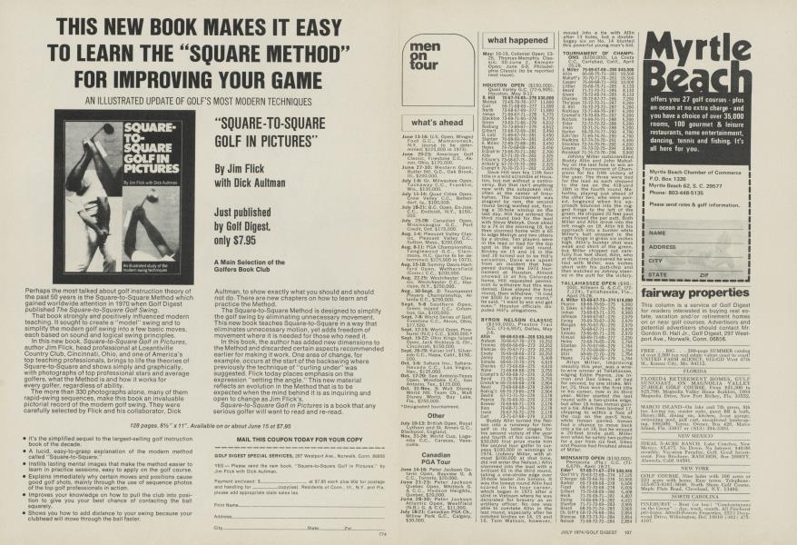 Square to Square Golf in Pictures | Golf Digest | JULY 1974