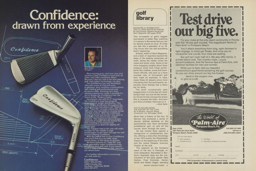 Commentary | Golf Digest | JANUARY 1975