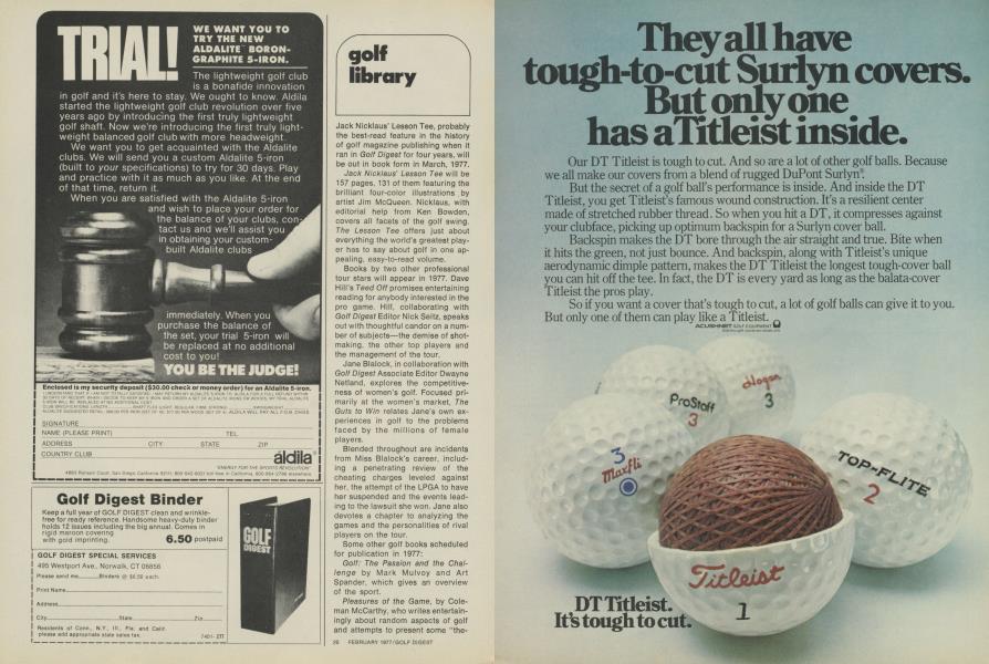 Golf library | Golf Digest | FEBRUARY 1977