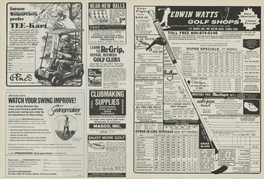Advertisements | Golf Digest | JULY 1977