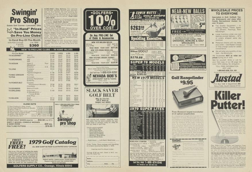 Advertisements | Golf Digest | FEBRUARY 1979
