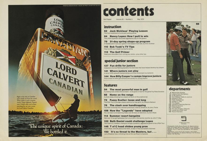contents | Golf Digest | MAY 1979