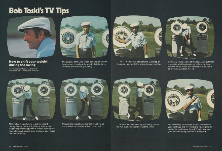 Bob Toski's TV Tips | Golf Digest | MAY 1979
