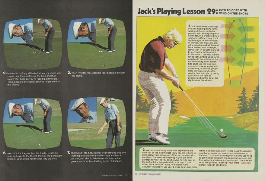 Jack's Playing Lesson 29: HOW TO COPE WITH WIND ON TEE SHOTS | Golf ...