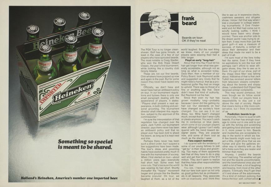 frank beard | Golf Digest | MAY 1980
