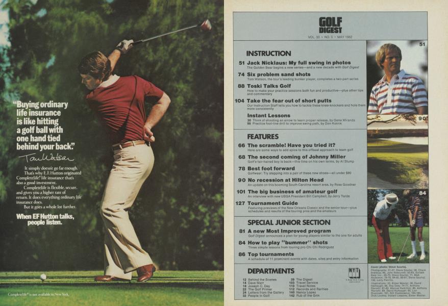 GOLF DIGEST | Golf Digest | MAY 1982