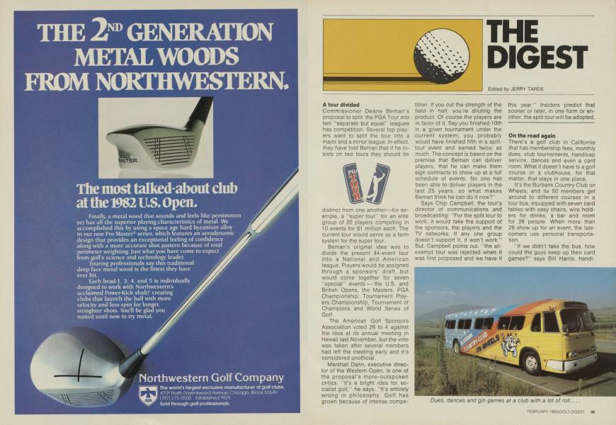 THE DIGEST | Golf Digest | FEBRUARY 1983