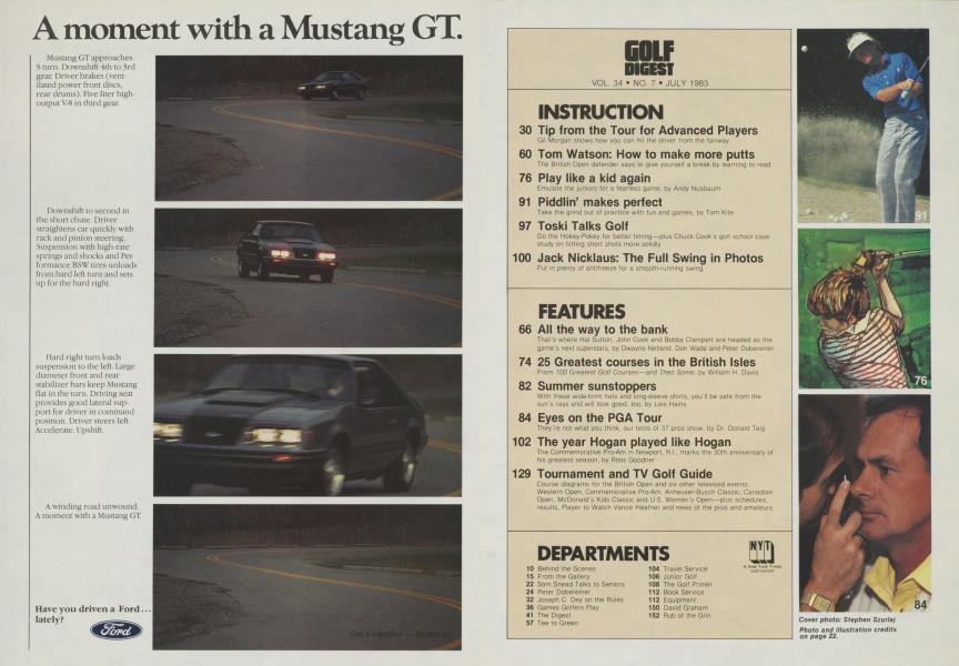 GOLF DIGEST | Golf Digest | JULY 1983