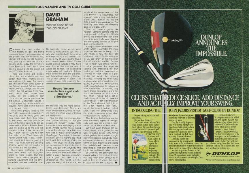 DAVID GRAHAM | Golf Digest | JULY 1983