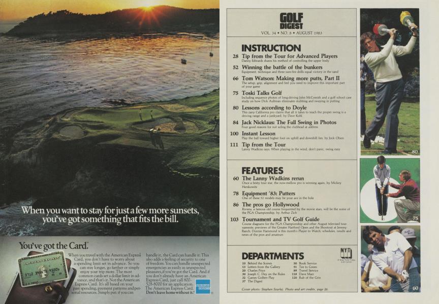 GOLF DIGEST | Golf Digest | AUGUST 1983