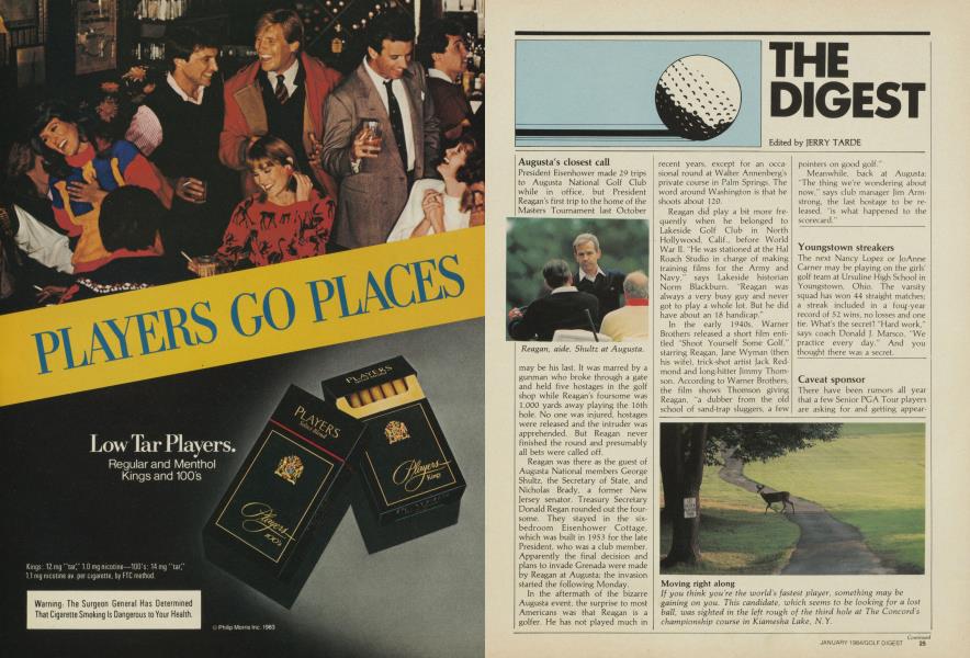 THE DIGEST | Golf Digest | JANUARY 1984