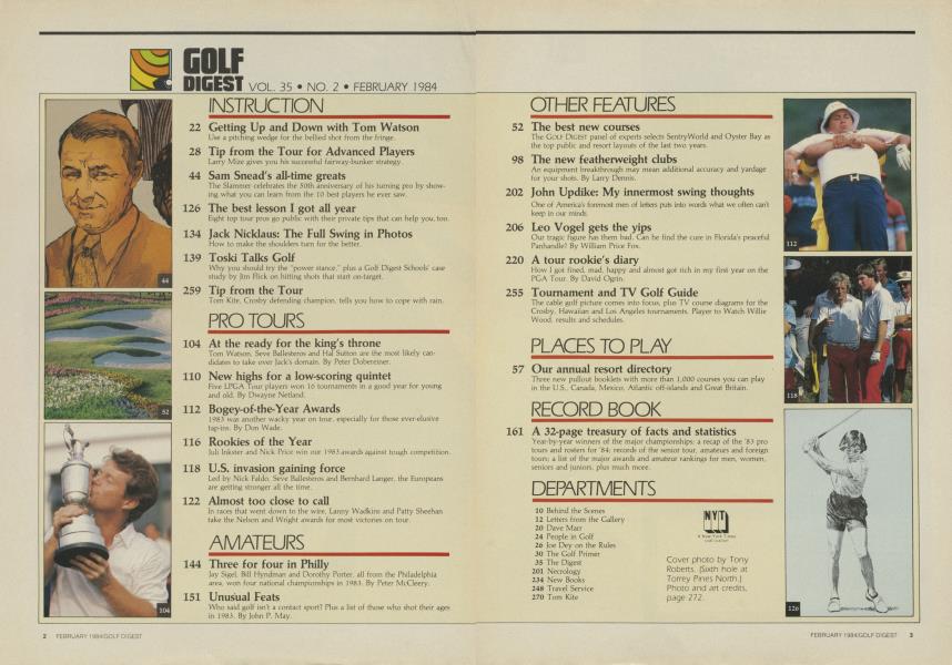 GOLF DIGEST | Golf Digest | FEBRUARY 1984