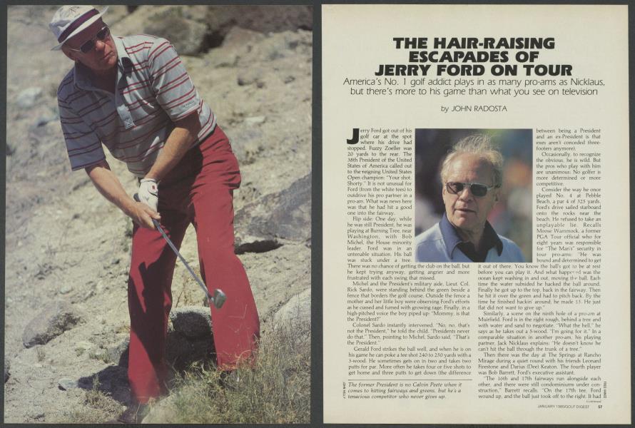 The hair-raising escapades of Jerry Ford on tour | Golf Digest ...