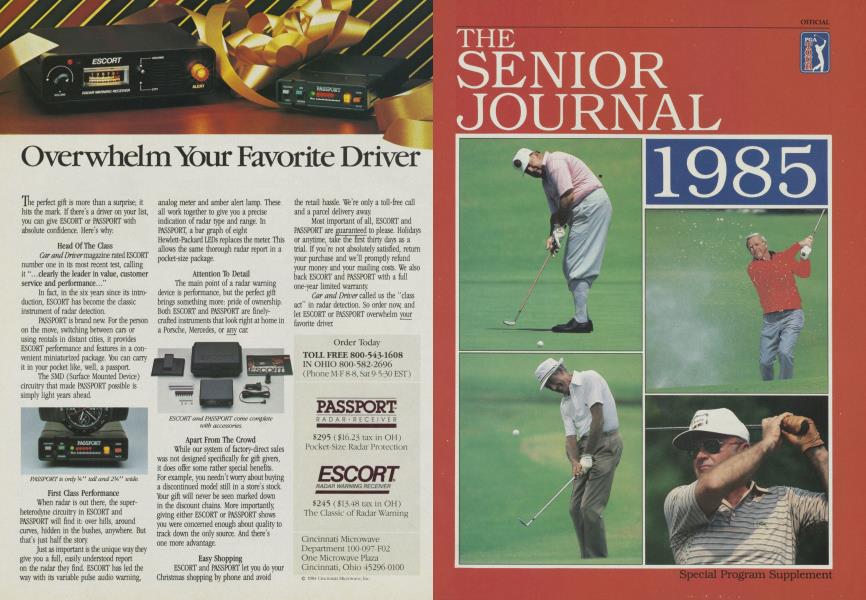 The senior journal 1985 | Golf Digest | FEBRUARY 1985