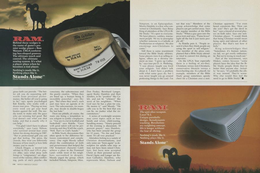 Ram Golf Watson Wedges | Golf Digest | MARCH 1988