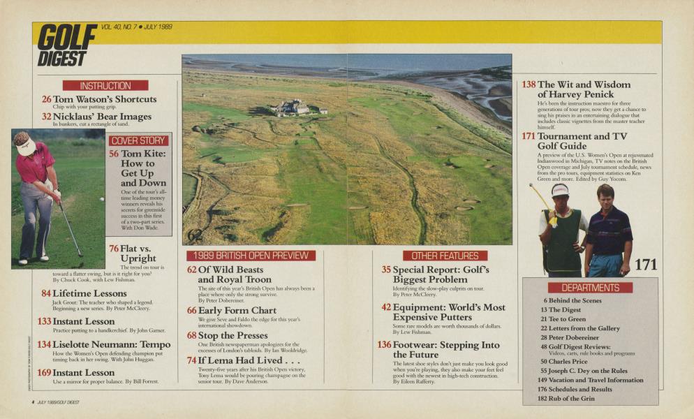 GOLF DIGEST | Golf Digest | JULY 1989