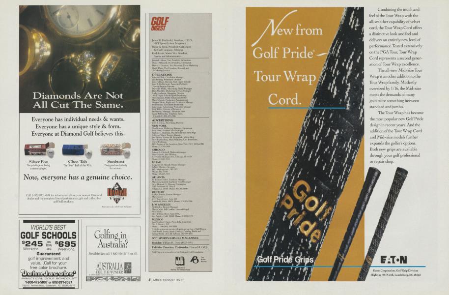 John Jacobs | Golf Digest | MARCH 1993
