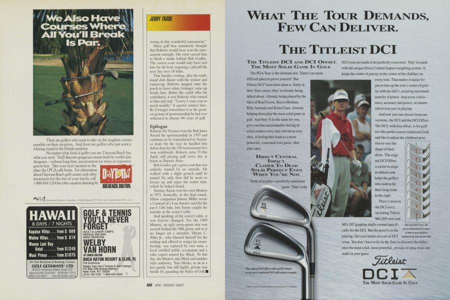 Acushnet Company: Titleist | Golf Digest | APRIL 1993