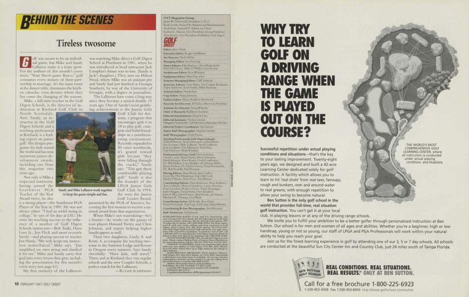 Golf Digest Masthead | Golf Digest | FEBRUARY 1997