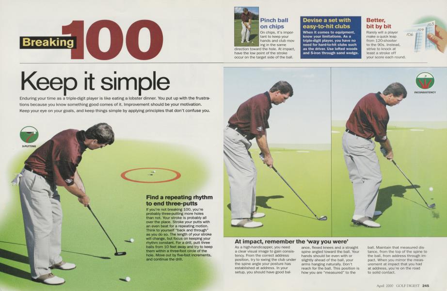Breaking 100 | Golf Digest | APRIL 2000