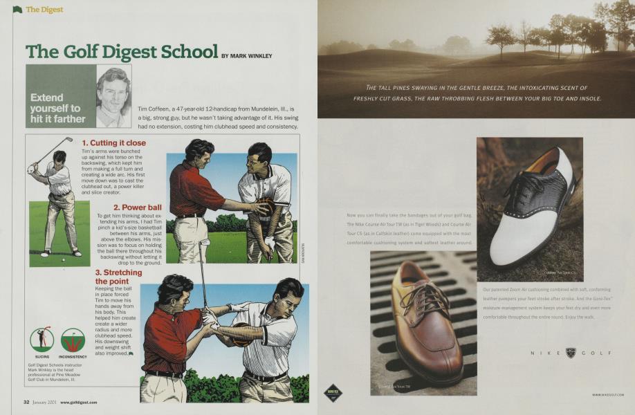 The Golf Digest School | Golf Digest | JANUARY 2001