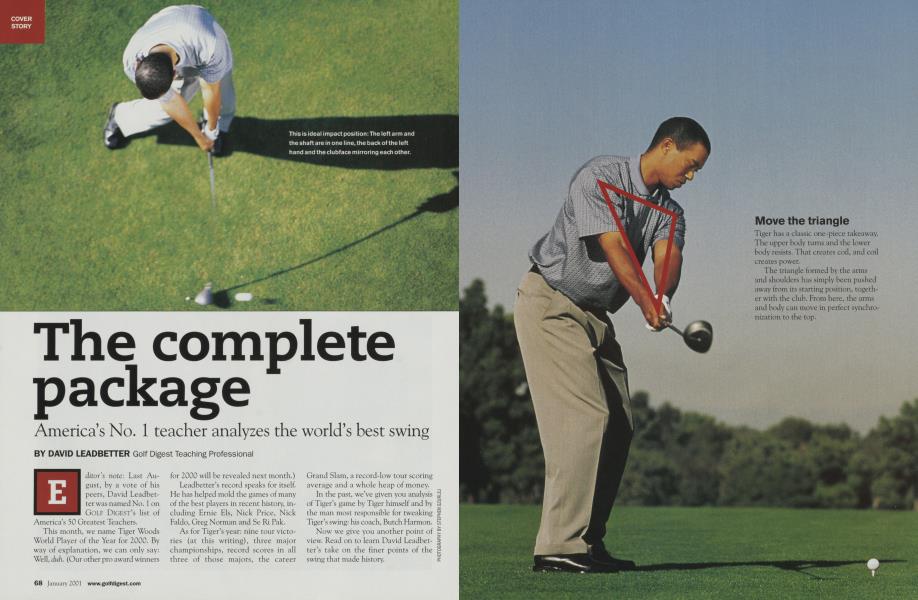 The complete package | Golf Digest | JANUARY 2001