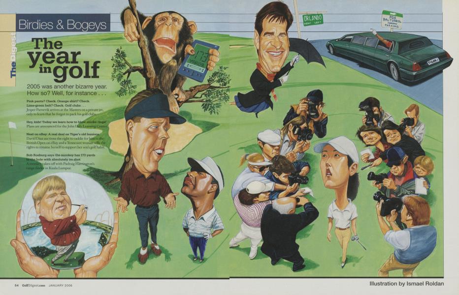 The year in golf | Golf Digest | JANUARY 2006