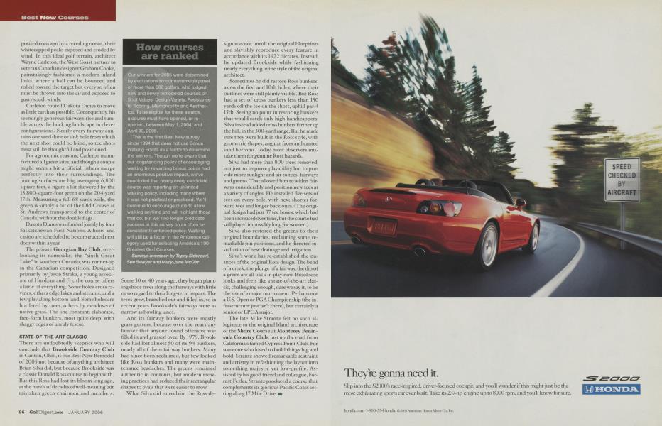 American Honda Motor Co. | Golf Digest | JANUARY 2006