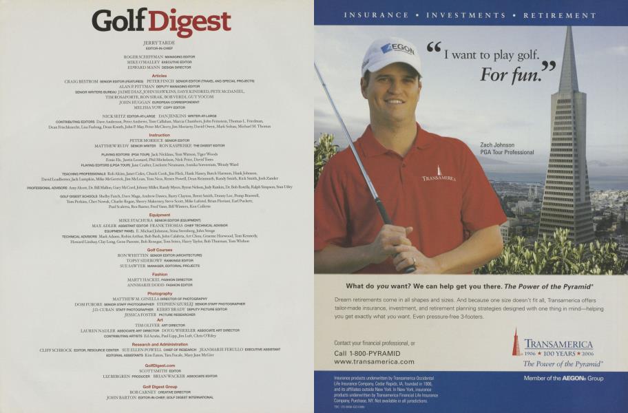 Golf Digest | Golf Digest | OCTOBER 2006