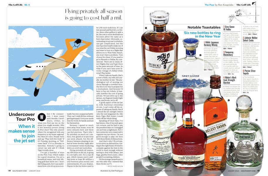 Notable Toastables | Golf Digest | JANUARY 2016