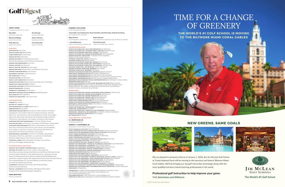 Golf Digest | Golf Digest | DECEMBER 2017