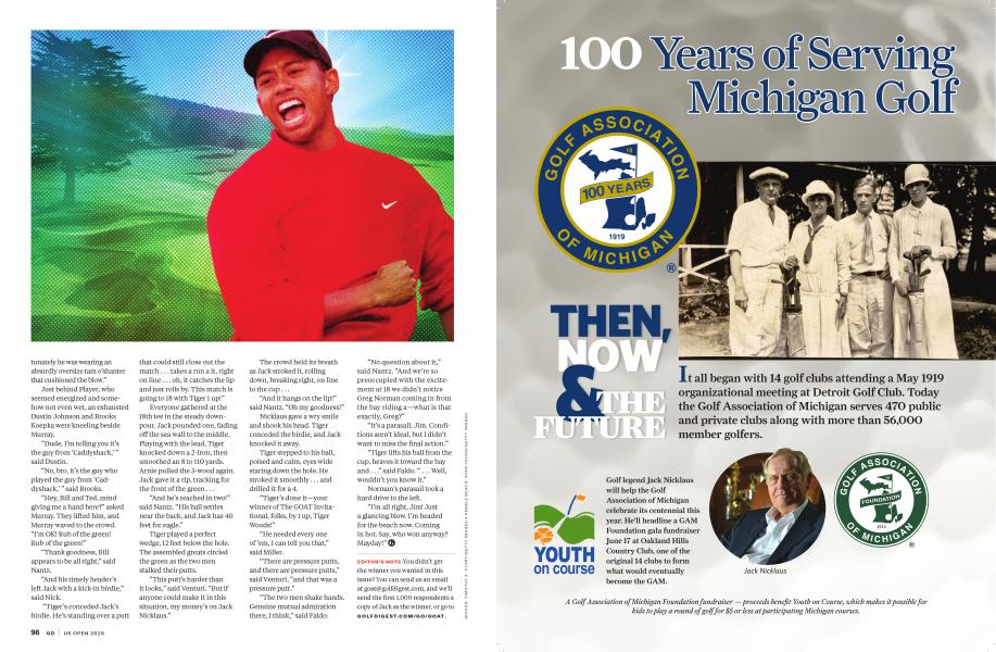 Golf Association of Michigan | Golf Digest | JUNE 2019