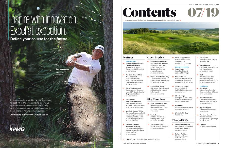 Contents | Golf Digest | JULY 2019