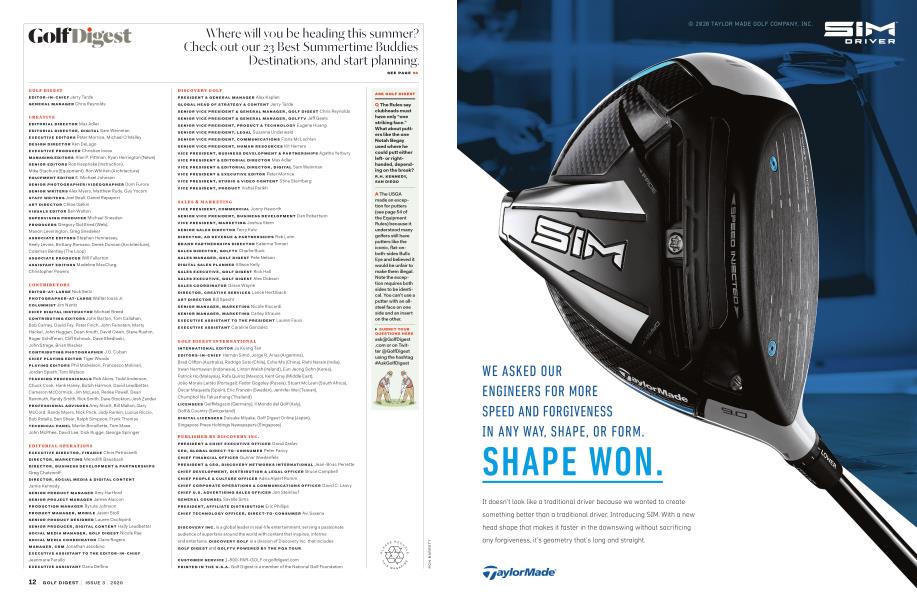 Golf Digest | Golf Digest | APRIL 2020